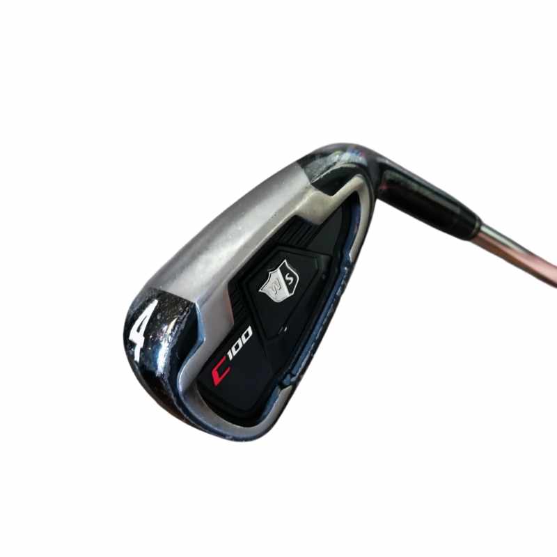 HIERRO 4 WILSON C100 BLACK REGULAR - Ocasiongolf especialistas en golf ...